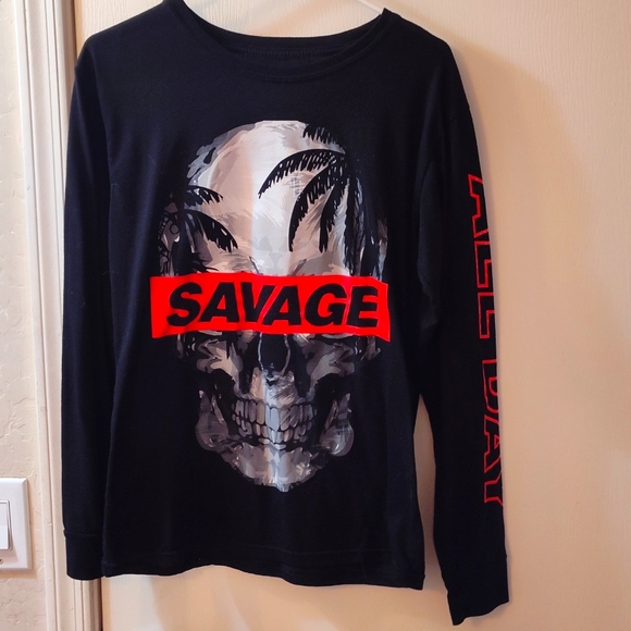 G.O.A.T. | Shirts | Goat Savage Graphic Skull Tshirt | Poshmark